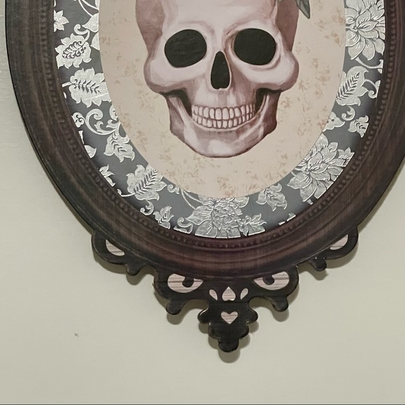 Art | Nu Gothic Victorian Skeleton Wall Plaque Halloween Home Decor ...